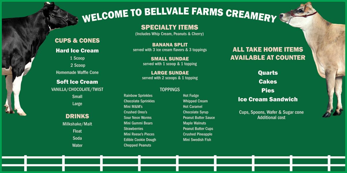 Ice cream, Ice cream cakes and pies | Bellvale Farms Creamery